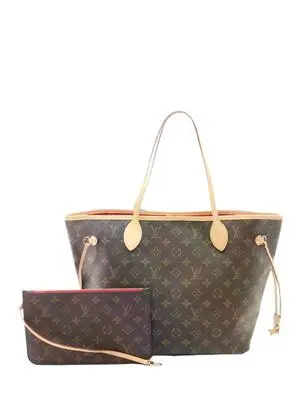 LOUIS VUITTON Monogram Tote Bag - Brown