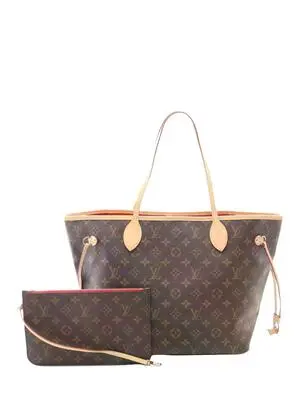 LOUIS VUITTON Monogram Tote Bag - Brown