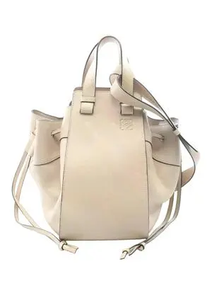 Loewe Hammock Drawstring Shoulder Bag - Neutrals