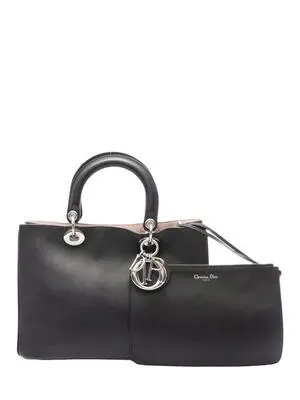 Dior Calf Leather Tote Bag - Black
