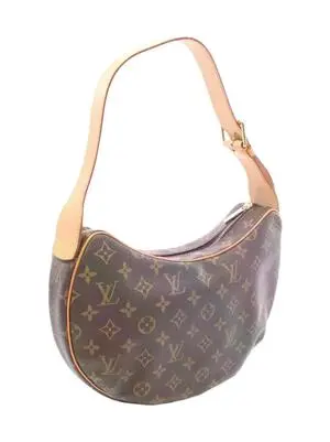 LOUIS VUITTON Croissant Monogram Shoulder Bag - Brown