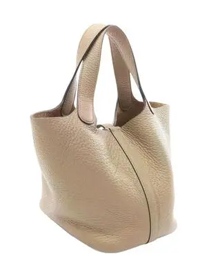 HERMÈS Hermès 2023 Picotin Lock PM Leather Tote Bag