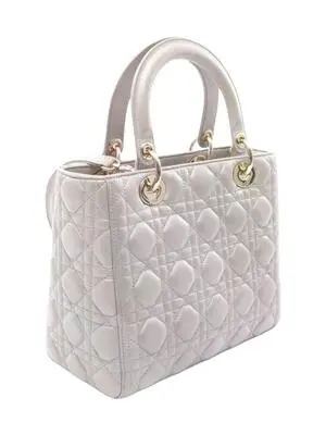 Dior Christian Dior Lady Dior Tote Bag Grey