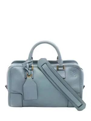 Loewe Amazona23 Leather Handbag - Blue