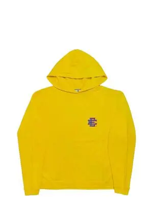 ERIC EMANUEL Logo Print Hoodie - Yellow