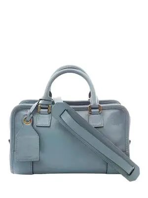 Loewe Amazona23 Leather Handbag - Blue