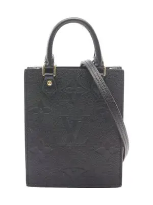 LOUIS VUITTON Monogram Empreinte Tote Bag - Black