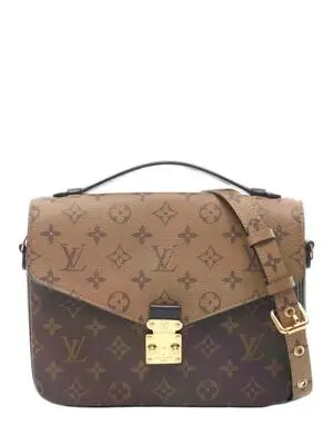 LOUIS VUITTON Metis Monogram Reverse Shoulder Bag - Brown