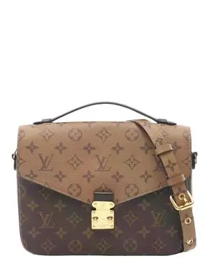 LOUIS VUITTON Metis Monogram Reverse Shoulder Bag - Brown