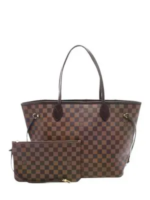 LOUIS VUITTON Monogram Canvas Neverfull Tote Bag - Brown