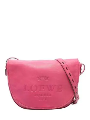Loewe Heritage Shoulder Bag - Pink