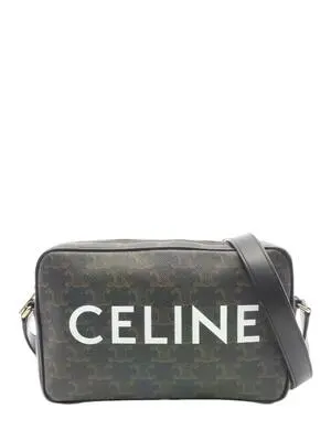 Celine Triomphe Messenger Bag - Black