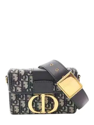 Dior 30 Montaigne Oblique Shoulder Bag - Blue