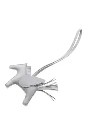 Hermès Pm Rodeo Pegasus Bag Charm - Grey