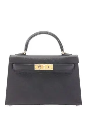 Hermès Mini Kelly 2 Tote Bag - Black