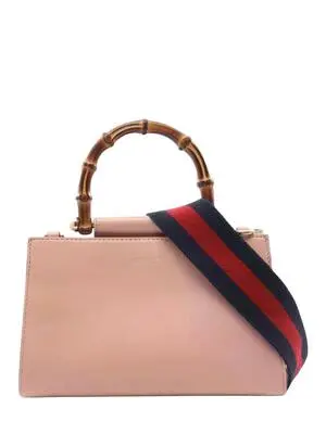 Gucci Gucci Bamboo Top Handle Handbag Pink