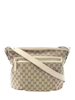 Gucci 2000s Gg Canvas Shoulder Bag - Neutrals