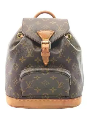 LOUIS VUITTON Monogram Montsouris Backpack - Brown