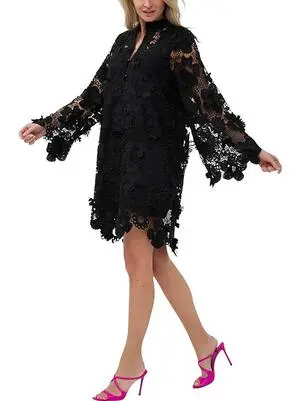 MARIELLE STOKKELAAR Florence Lace Dress - Black