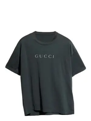 Gucci Printed T-shirt - Dark Gray