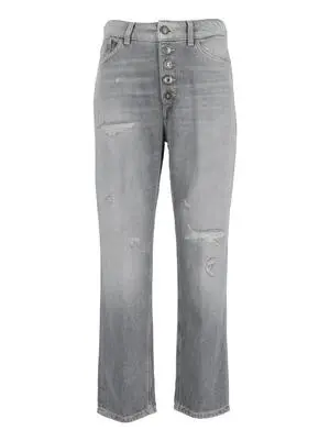 DONDUP Button-fly Jeans - Gray