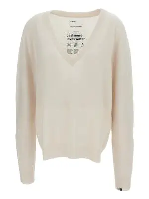 Extreme Cashmere Long-sleeved V-neck Jumper - No