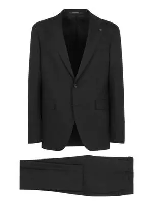 Tagliatore Tailored Suit Set - Black