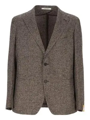 Tagliatore Single-breasted Blazer - Gray