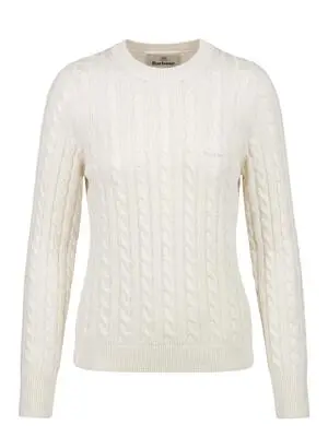 BARBOUR Barbour Long-Sleeved Crew Neck Sweater With Ribbed Details