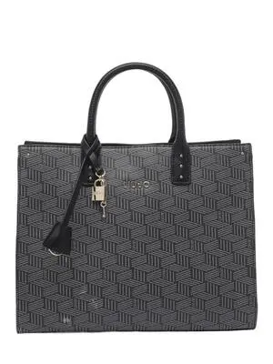 Liu Jo Dual-handle Shoulder Bag With Logo Detail - Grey