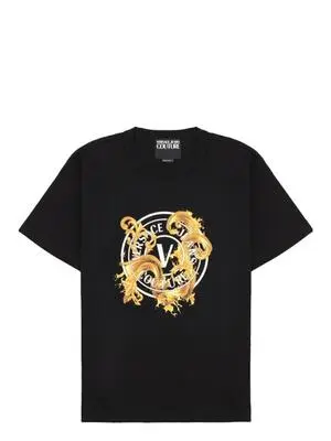 Versace Baroque Logo T-shirt - Black