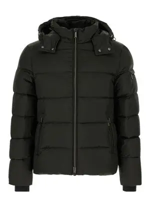 MOORER Quilted Hooded Jacket - No
