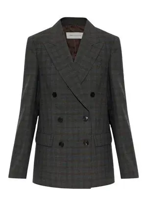 DRIES VAN NOTEN Dries Van Noten Double Breasted Wool Blazer
