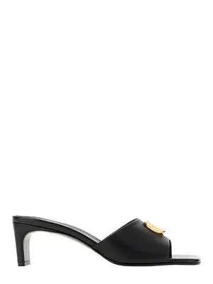 Gucci GUCCI GG Marmont Leather Mules Multicolor