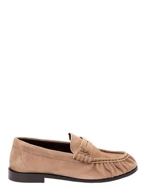 Saint Laurent Le Loafer Suede Loafers - Multicolor