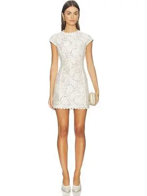Line & Dot Giselle Mini Dress - Ivory