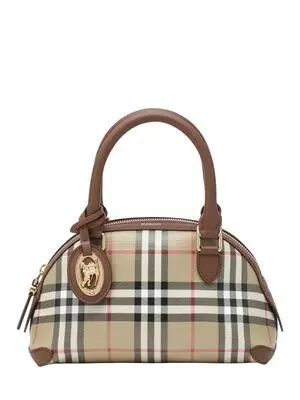 Burberry Burberry Primrose Mini Top-Handle Bag Cream