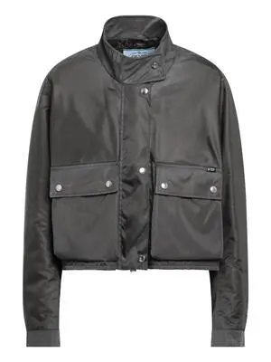 Prada Re-nylon Washed Jacket - Gray