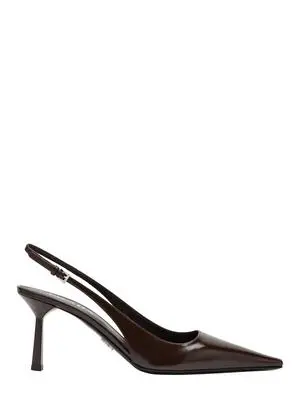 Prada Slingback Pumps - Brown
