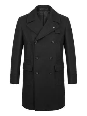 Tagliatore Wool Coat - Multicolor