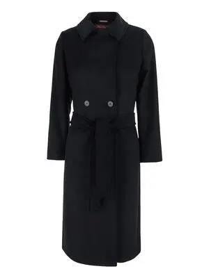 Max Mara Wool Coat - Black