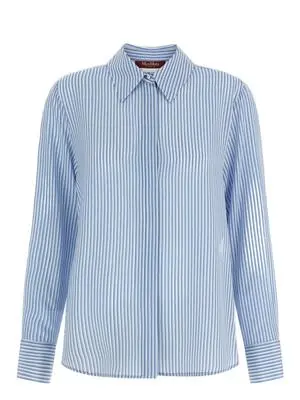 Max Mara Striped Shirt - Blue
