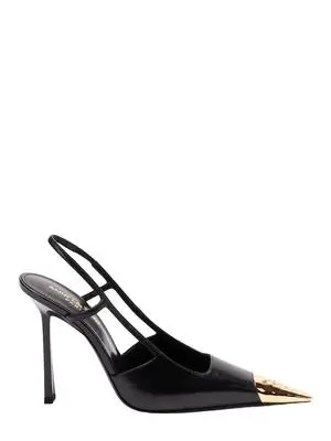 Saint Laurent Jeanne Slingback Pumps - Multicolor