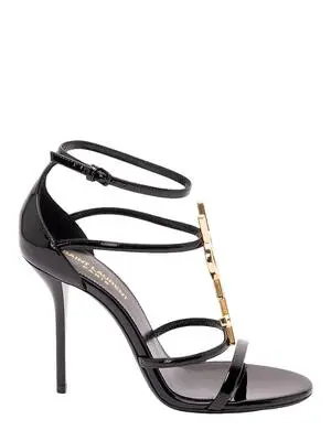 Saint Laurent Cassandra YSL Sandals Multicolor
