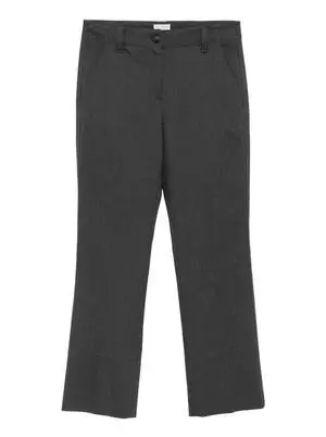Brunello Cucinelli Cotton Straight-cut Trousers - Multicolor