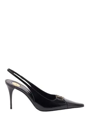 Saint Laurent Babylone Slingback Pumps - Multicolor