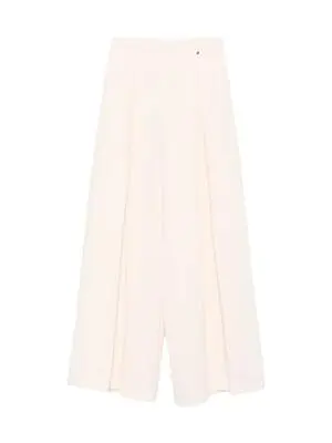 NISSA Acetate Wide-leg Pants - Multicolor