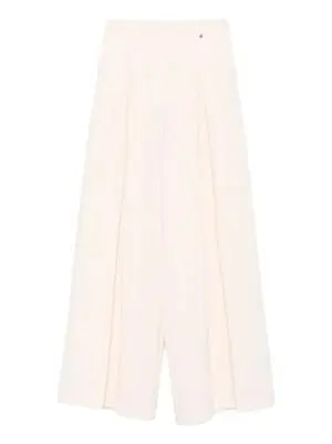 NISSA Acetate Wide-leg Pants - Multicolor