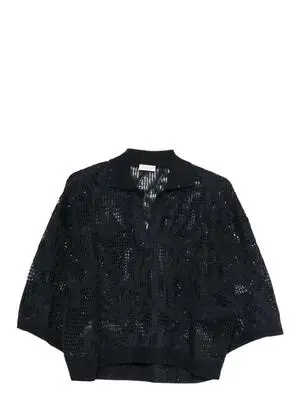 Brunello Cucinelli Linen Polo Shirt - Multicolor