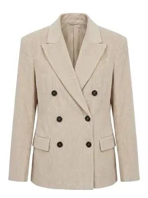 Brunello Cucinelli Double Breasted Blazer - Multicolor